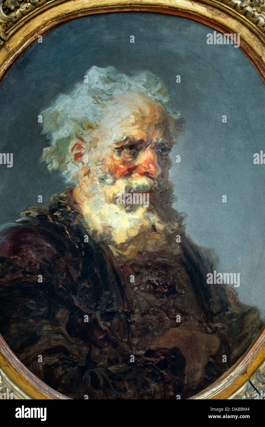 Portrait d'homme age - Portrait man of age 1769 Jean Honore Fragonard ...