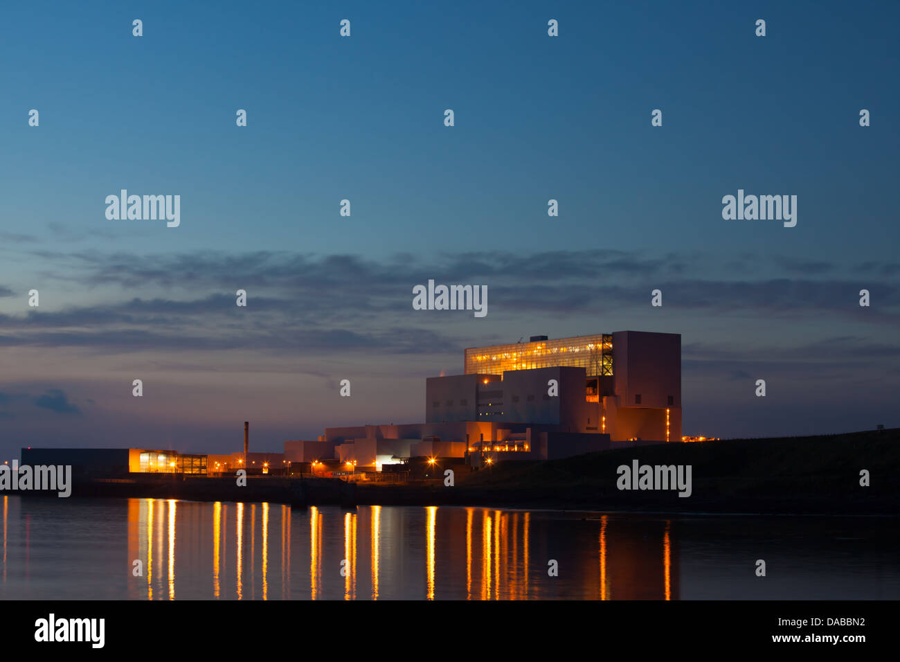 Torness nuclear power station, near Dunbar on the East coat of Scotland ...