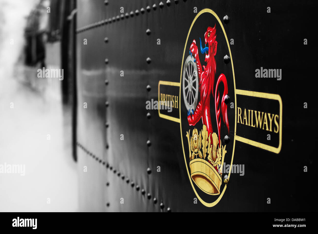 British railways logo on steam hi-res stock photography and images - Alamy