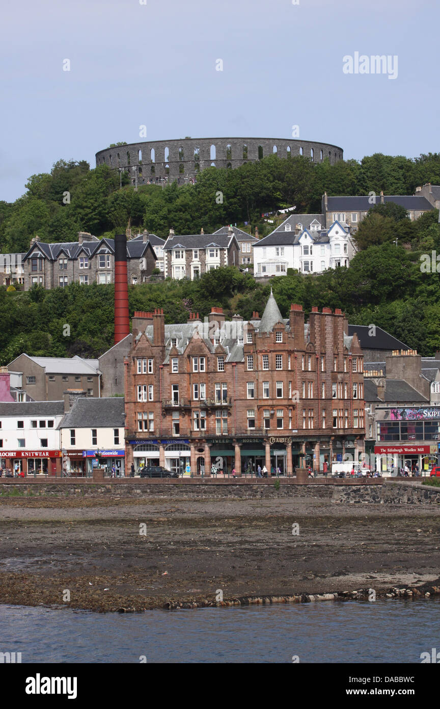 Oban waterfront Scotland June 2013 Stock Photo - Alamy