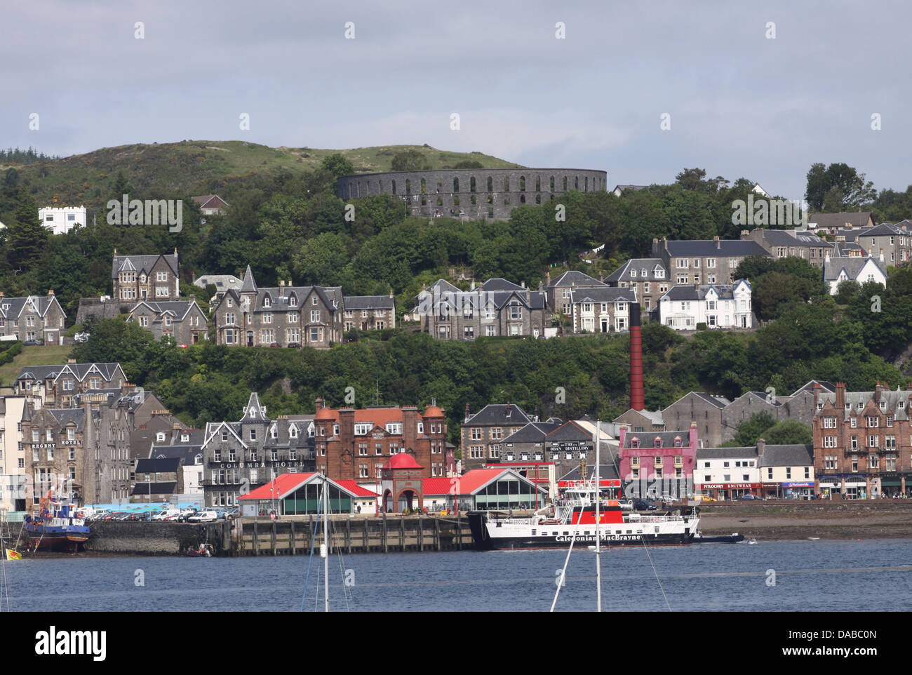 Oban waterfront Scotland June 2013 Stock Photo - Alamy