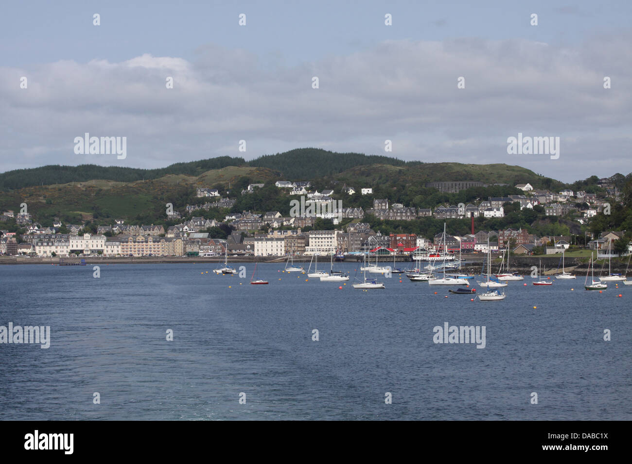 Oban waterfront Scotland June 2013 Stock Photo - Alamy