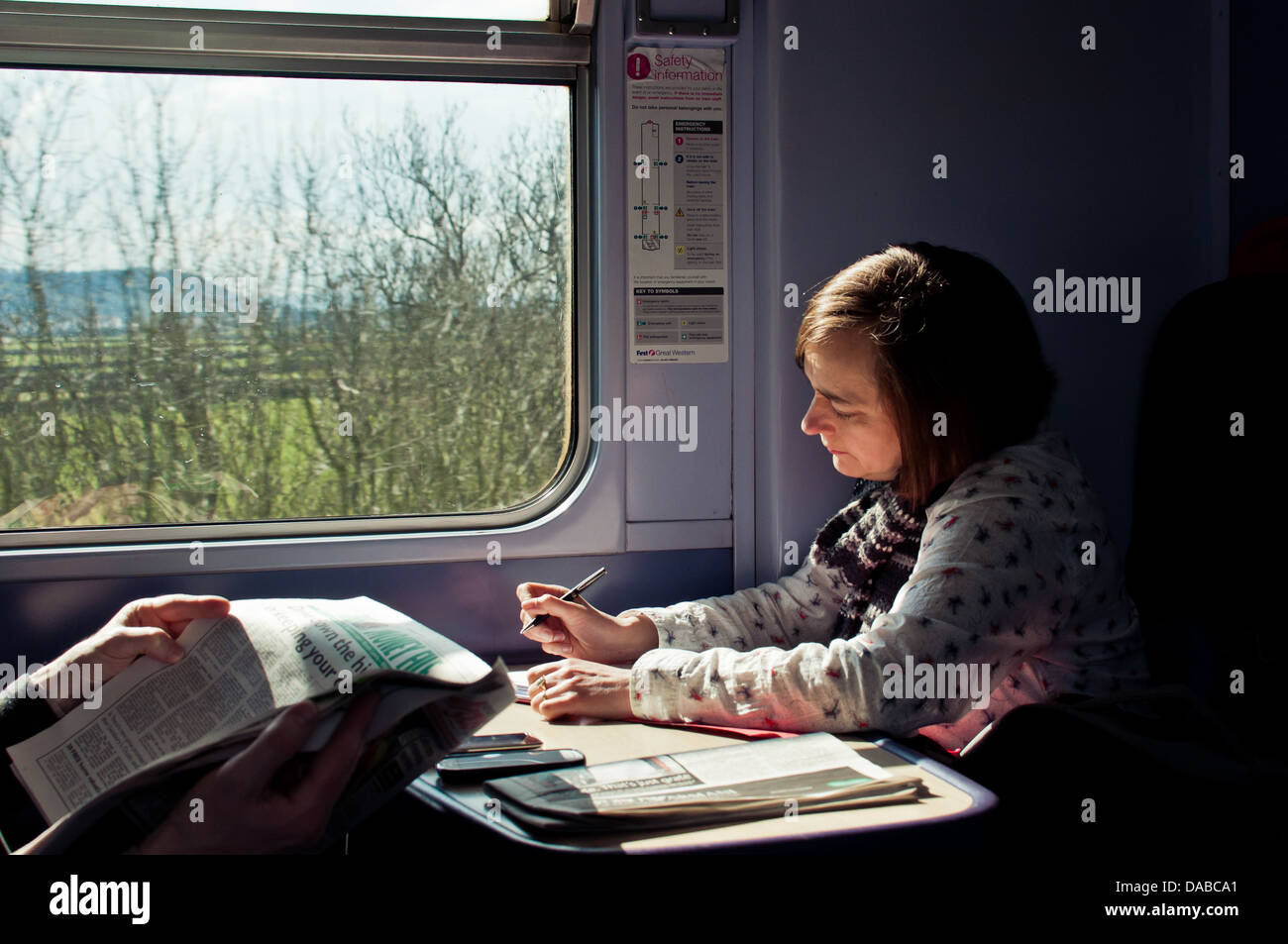 Train writing hi-res stock photography and images - Alamy