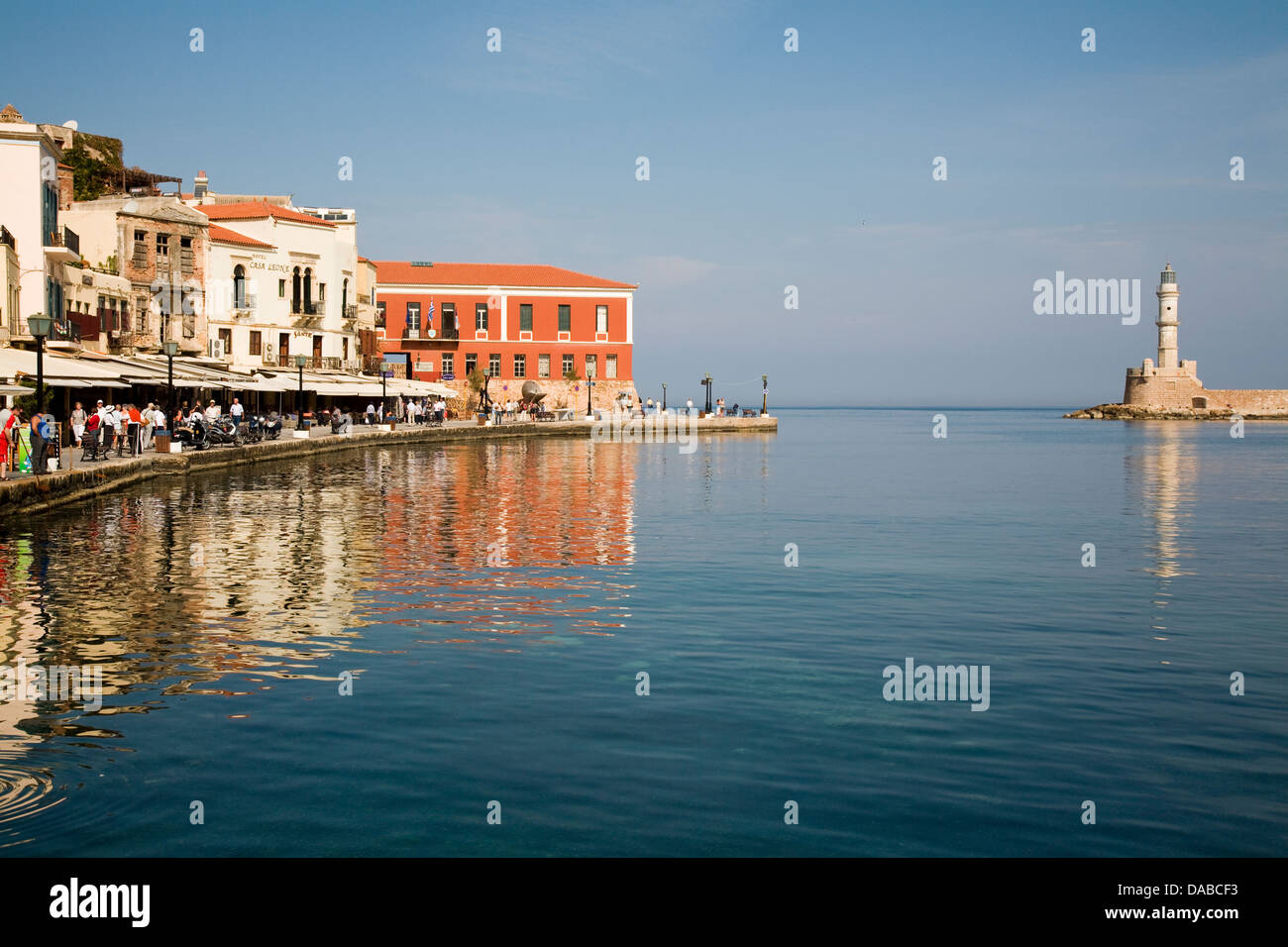 A broad promenade lined with tourist shops and cafes circles the lovely ...