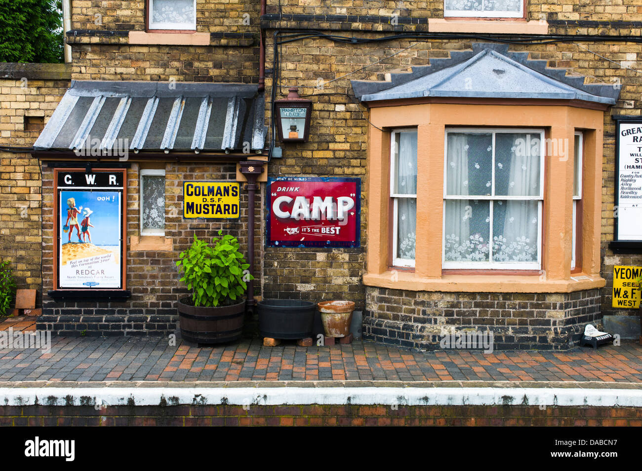 Hampton Loade Station Severn Valley Railway Shropshire UK Stock Photo ...
