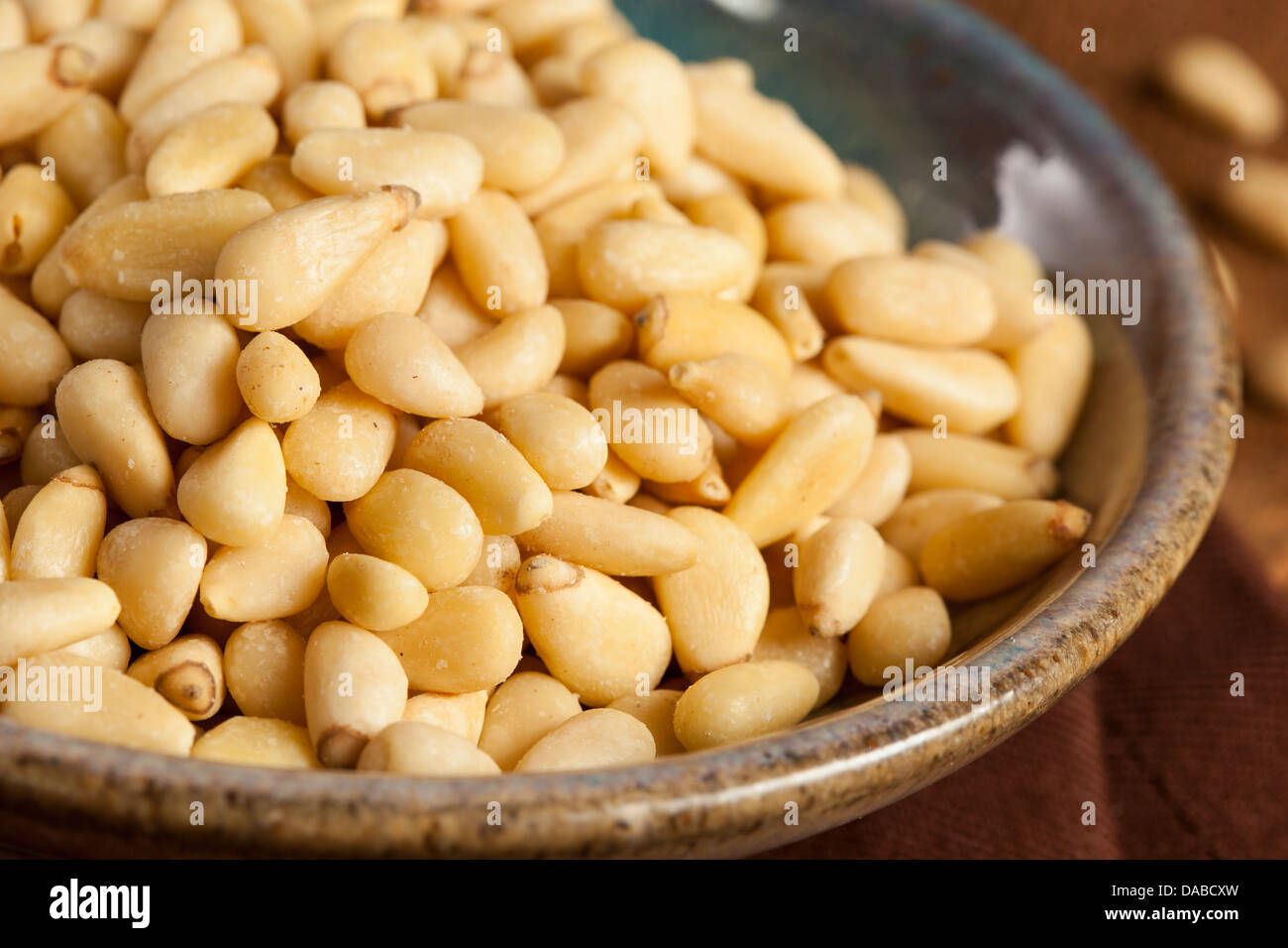 Dry Organic Pine Nuts on a Background Stock Photo - Alamy