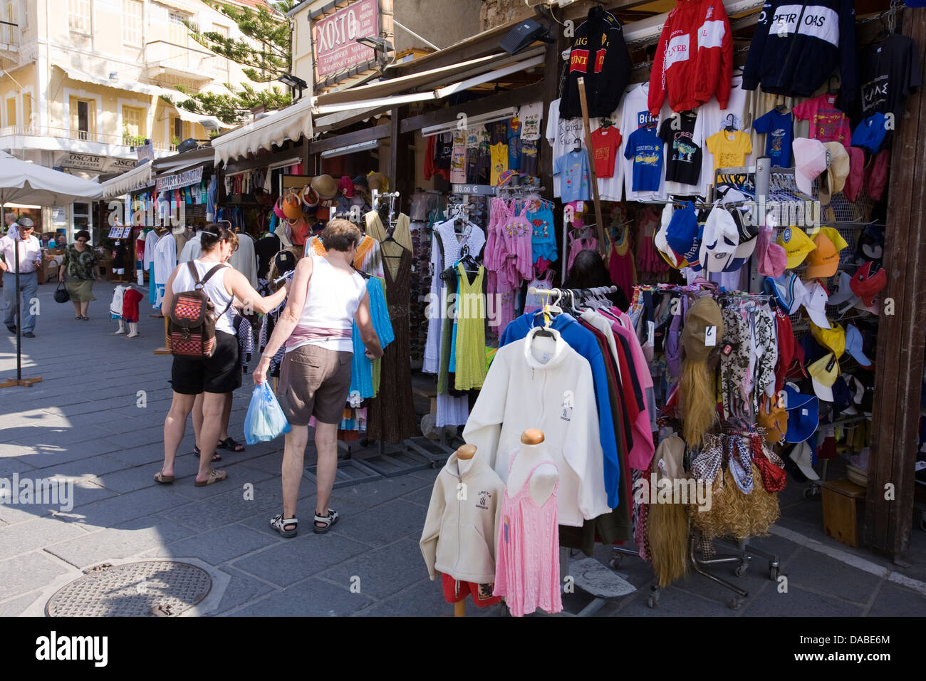 Shops and vendor stalls of every description line the maze of narrow ...