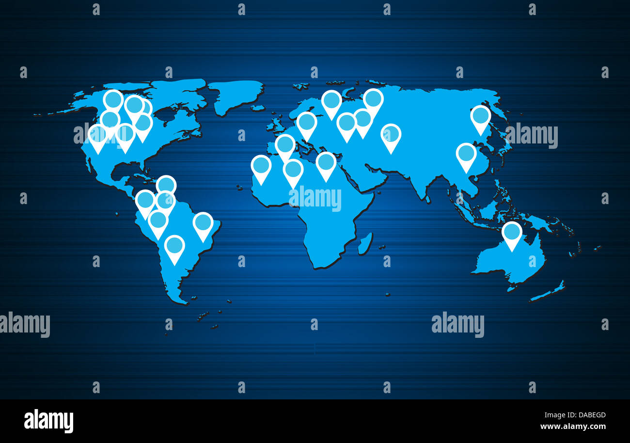 world map background vector illustration Stock Photo - Alamy
