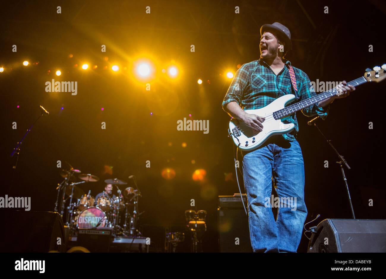 Dispatch perform live Stock Photo - Alamy