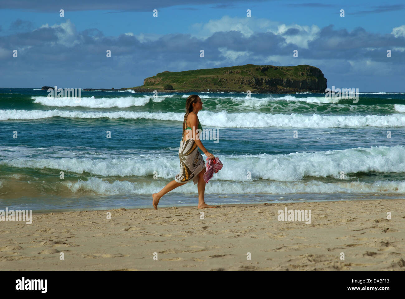 Fingal Head and Cook Island, New South Wales, Australia Stock Photo - Alamy