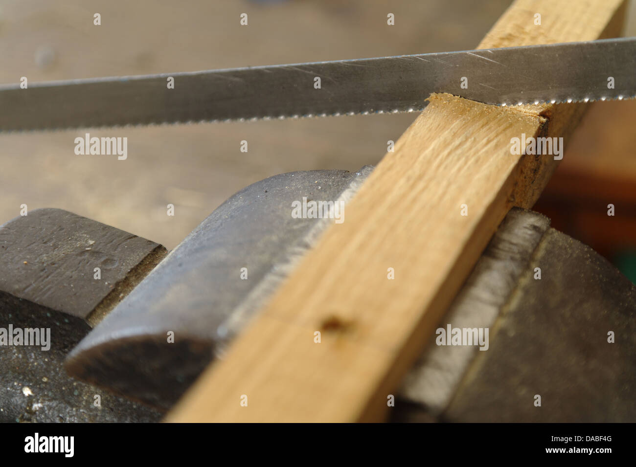 cutting wooden slat Stock Photo - Alamy