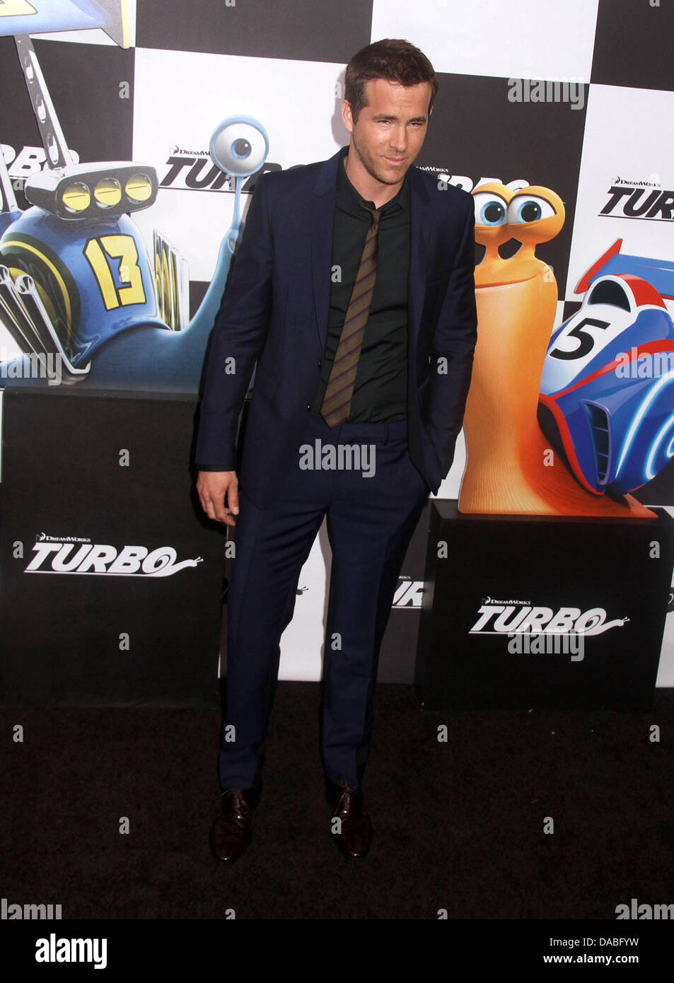 New York, New York, USA. 9th July, 2013. Actor RYAN REYNOLDS attends ...