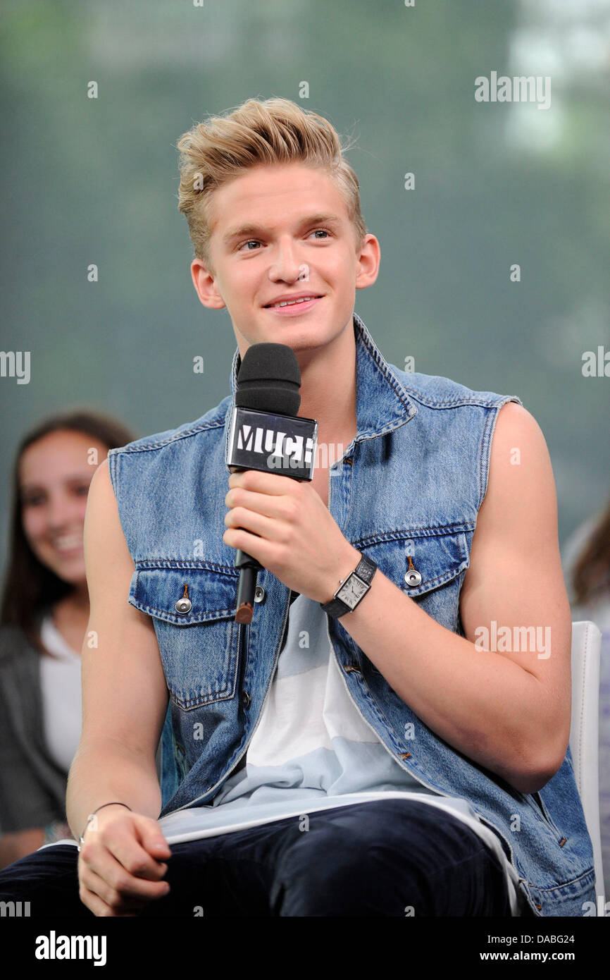 Toronto, Canada. July 9, 2013. Australian pop singer Cody Simpson co ...