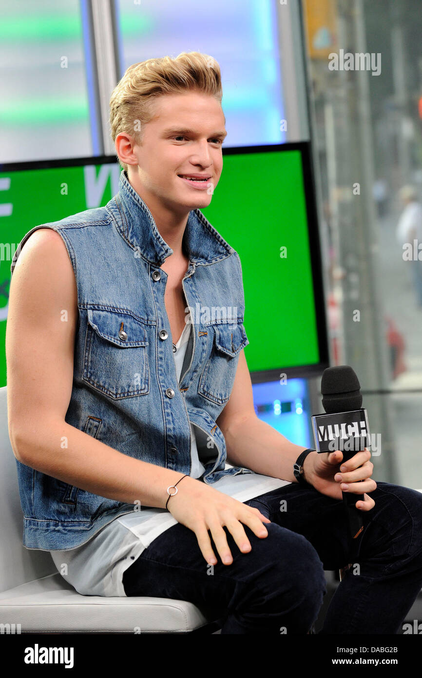 Toronto, Canada. July 9, 2013. Australian pop singer Cody Simpson co ...