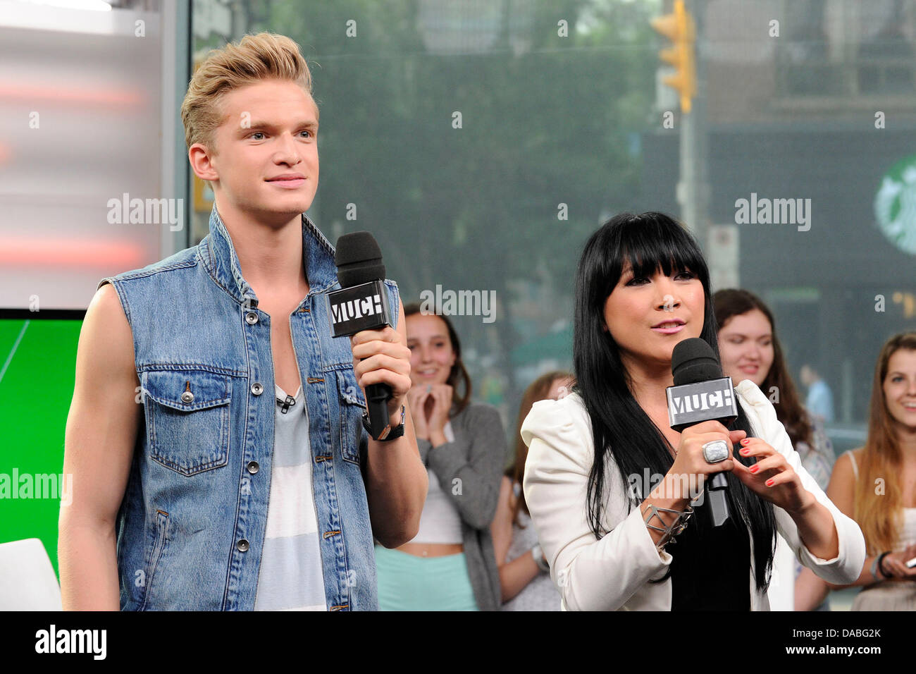 Toronto, Canada. July 9, 2013. Australian pop singer Cody Simpson co ...