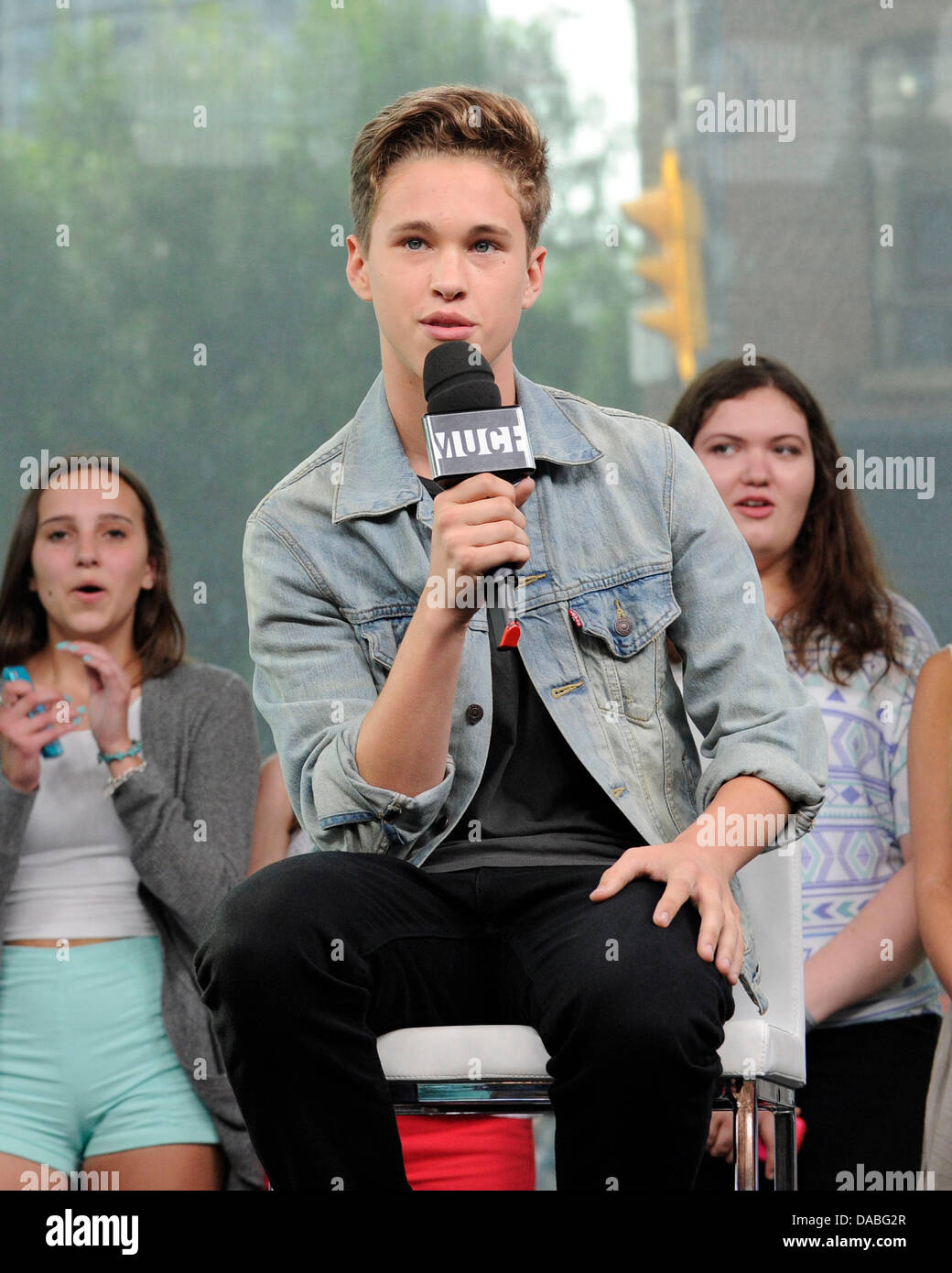 Toronto, Canada. July 9, 2013. American singer Ryan Beatty live ...