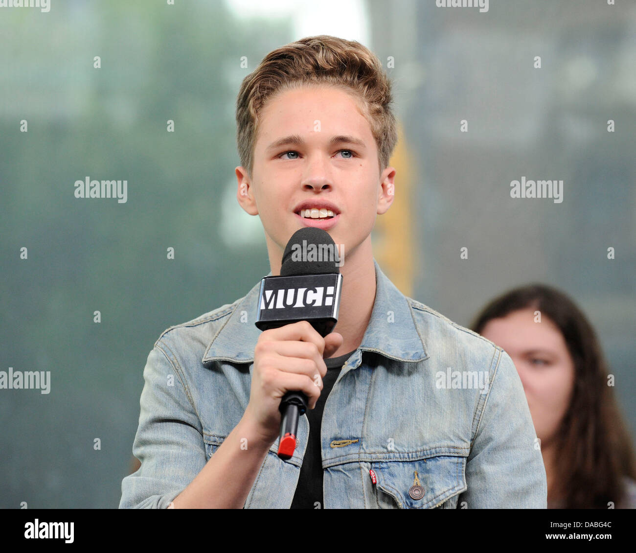 Toronto, Canada. July 9, 2013. American singer Ryan Beatty live ...