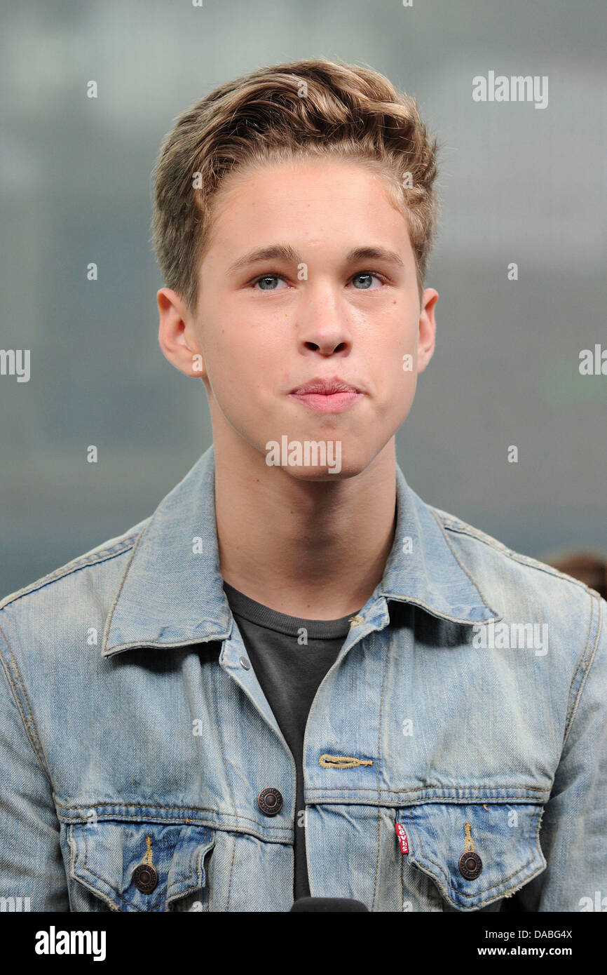 Toronto, Canada. July 9, 2013. American singer Ryan Beatty live ...