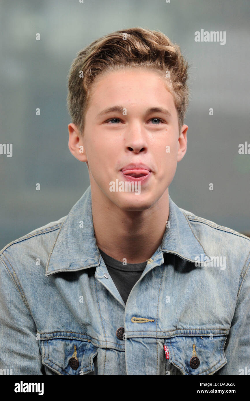 Toronto, Canada. July 9, 2013. American singer Ryan Beatty live ...