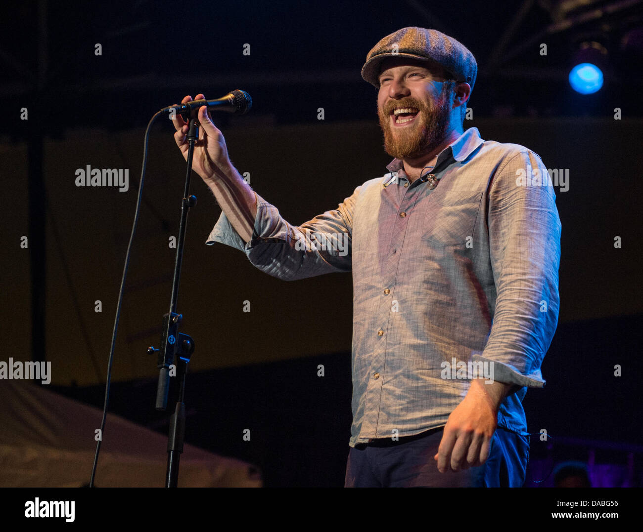 Alex Clare performs live Stock Photo - Alamy