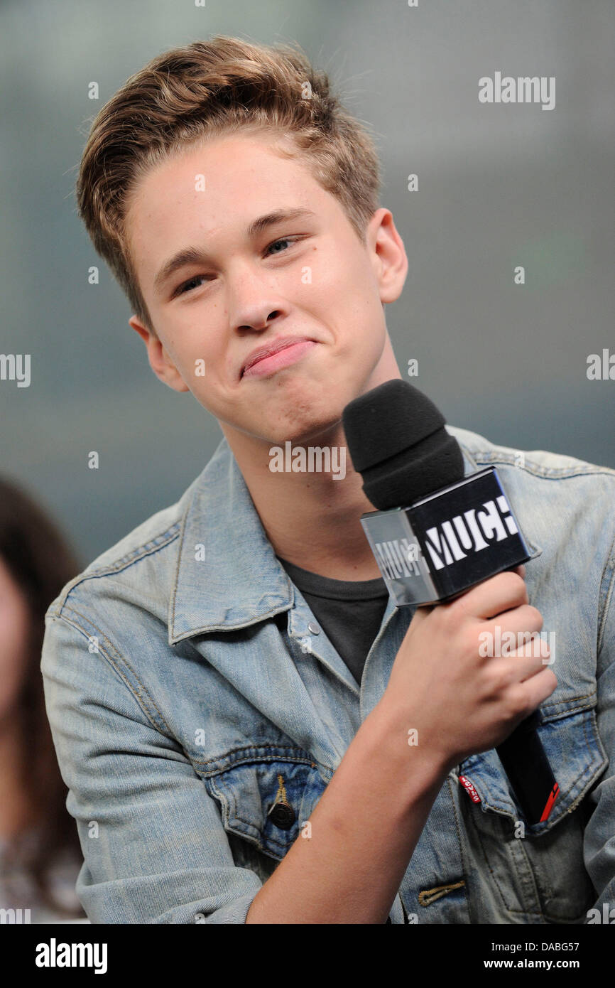 Toronto, Canada. July 9, 2013. American singer Ryan Beatty live ...