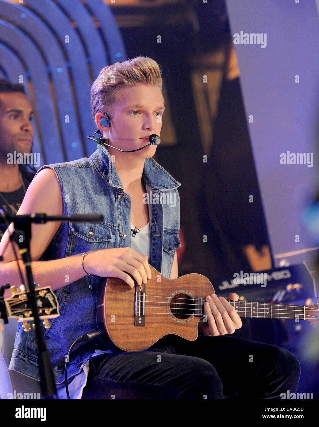 Toronto, Canada. July 9, 2013. Australian pop singer Cody Simpson co ...