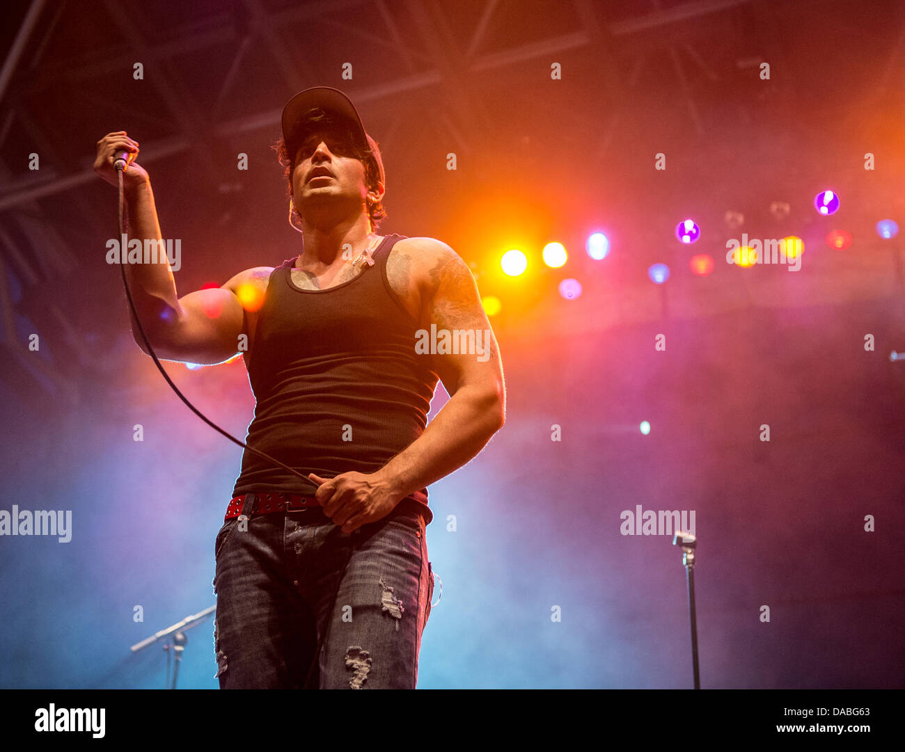 Super Happy Fun Club performing live Stock Photo - Alamy