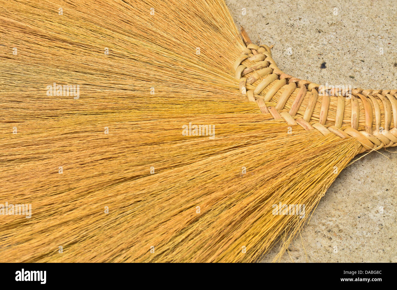 A broom is a cleaning tool Stock Photo - Alamy