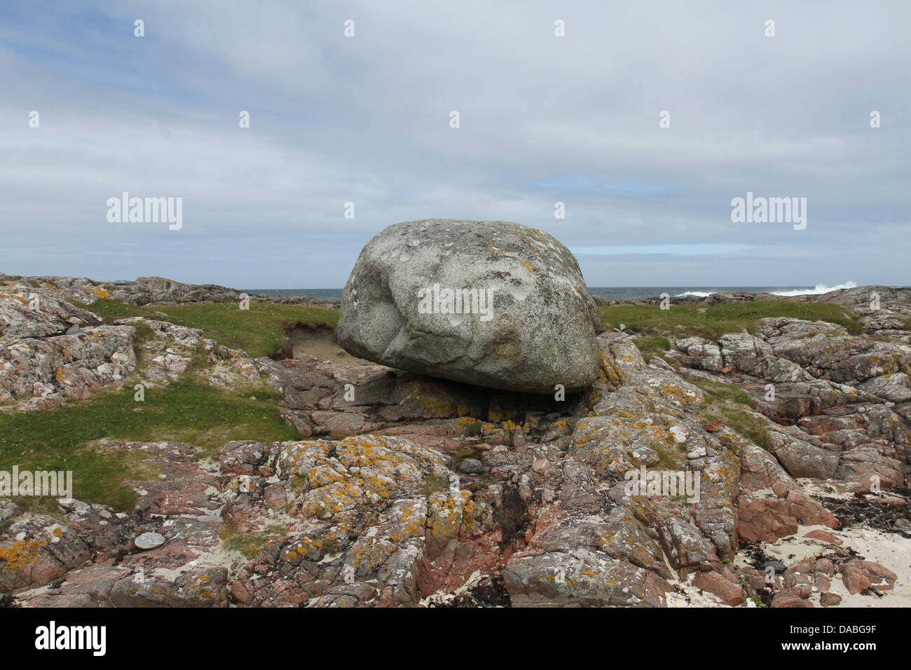 Ringing stone Isle of Tiree Scotland June 2013 Stock Photo - Alamy
