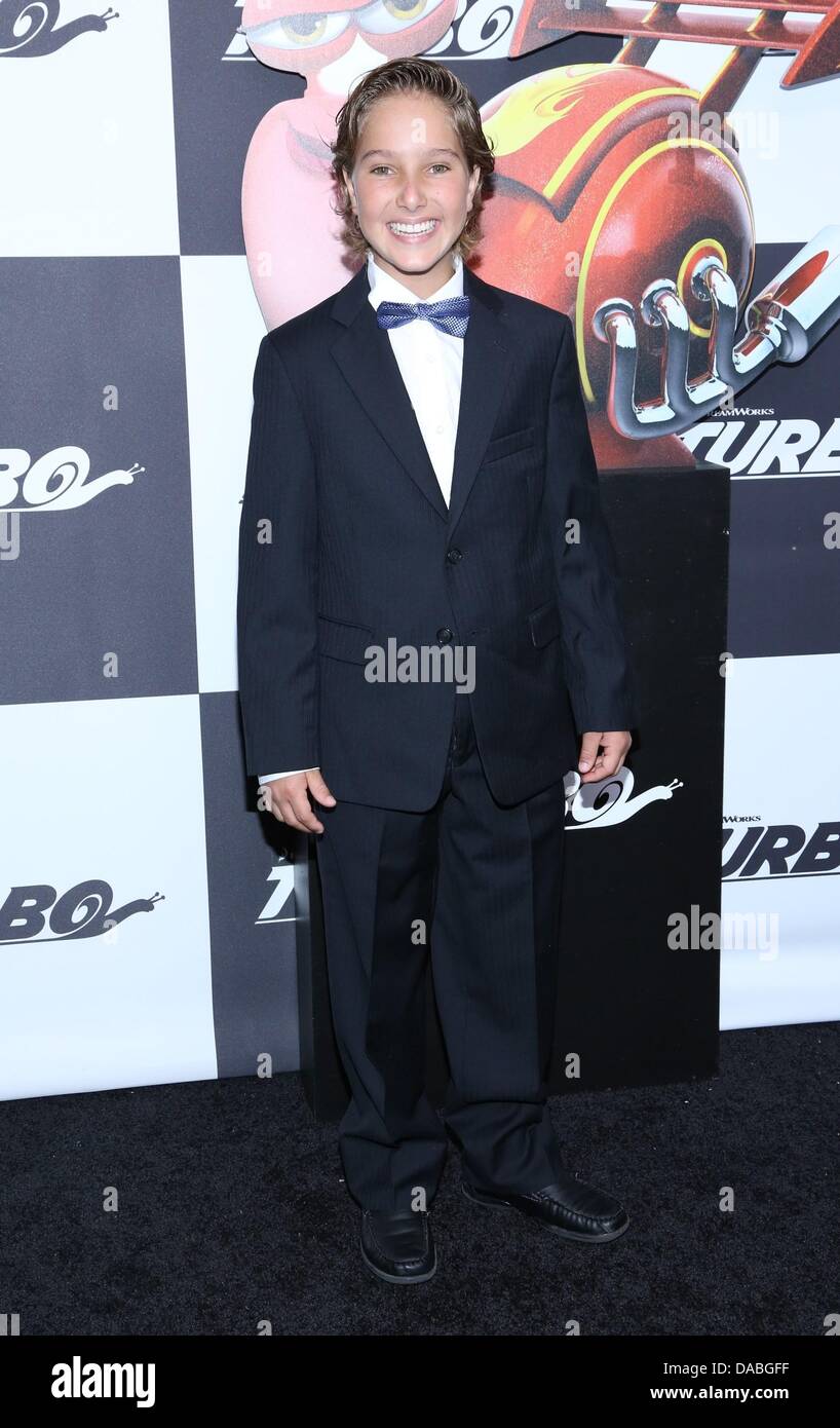 New York, NY. 9th July, 2013. Aaron Berger at arrivals for TURBO ...