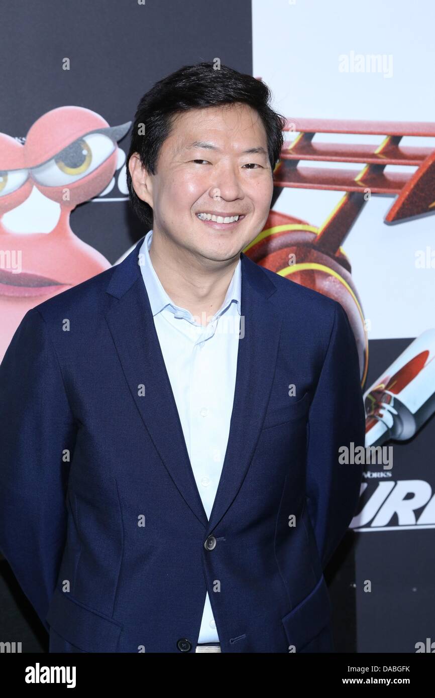 New York, NY. 9th July, 2013. Ken Jeong at arrivals for TURBO Premiere ...