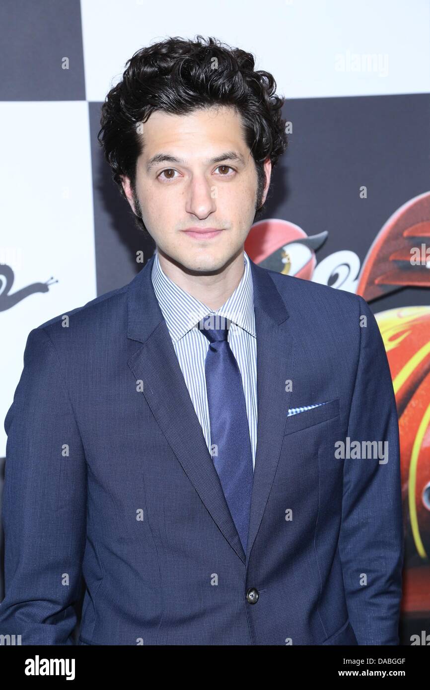 New York, NY. 9th July, 2013. Ben Schwartz at arrivals for TURBO ...