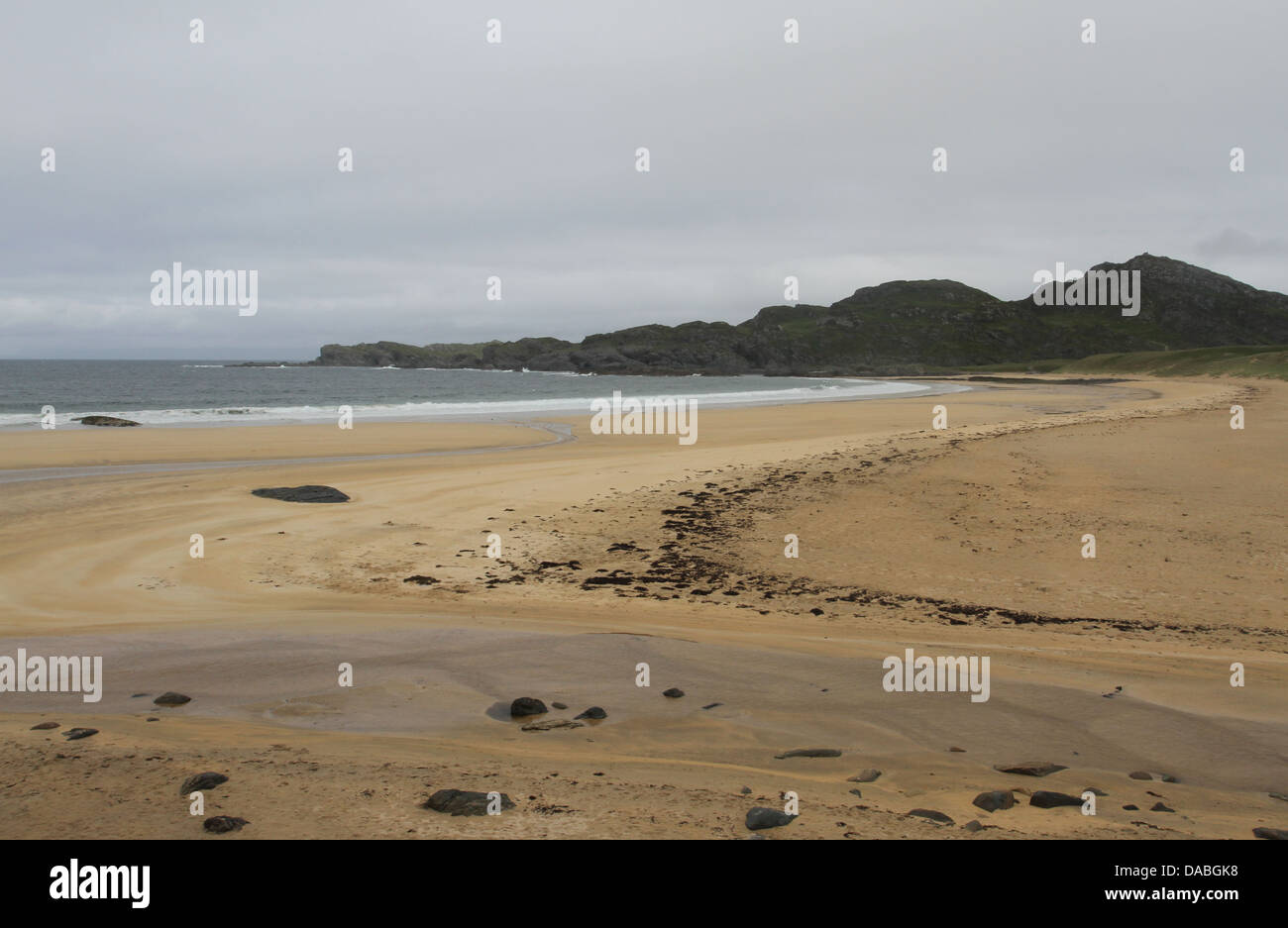 beach at Kiloran Bay Isle of Colonsay Scotland June 2013 Stock Photo ...