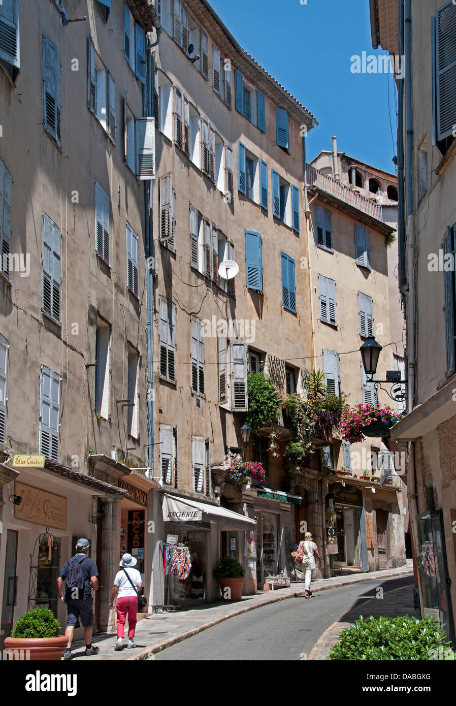 Grasse Town Old Cenrtre Perfume France French Stock Photo - Alamy