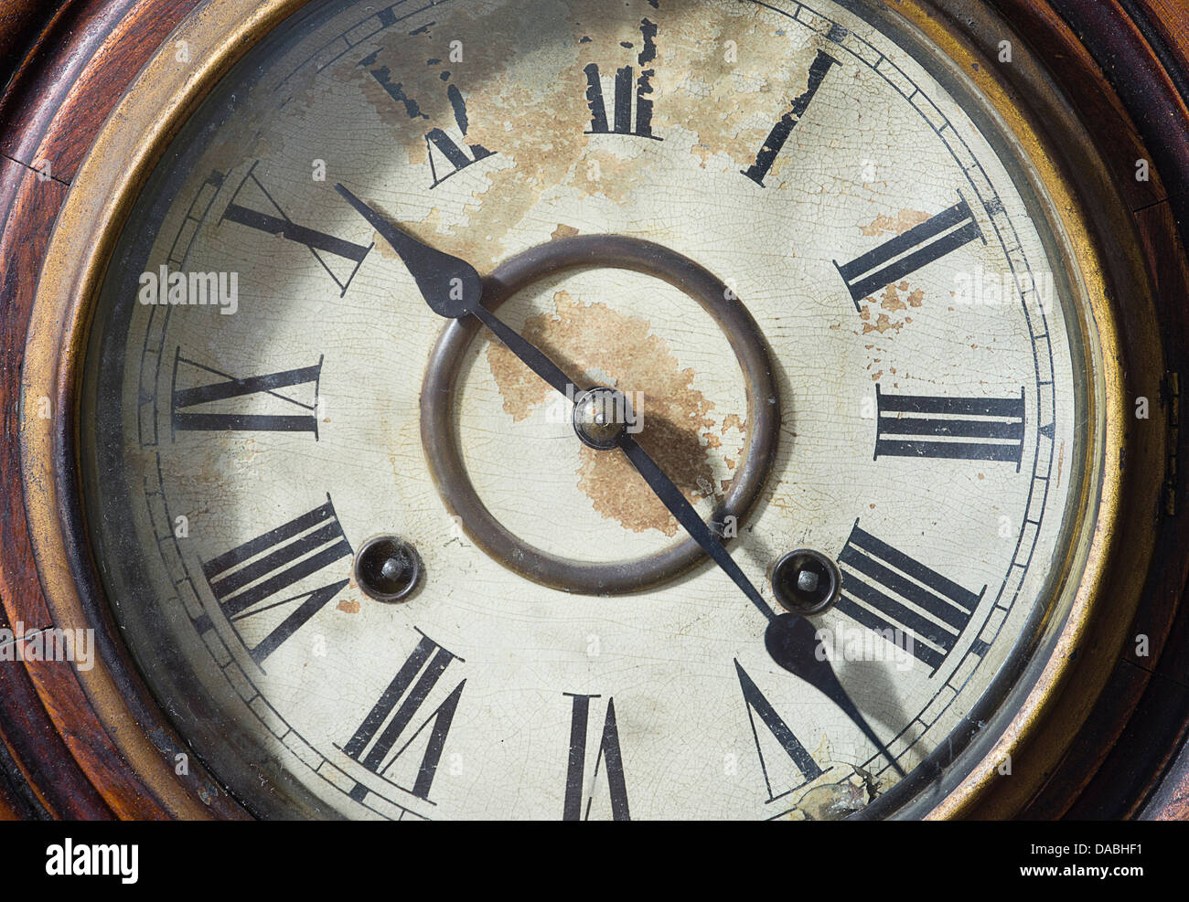 Old Vintage Classic Clock Stock Photo - Alamy