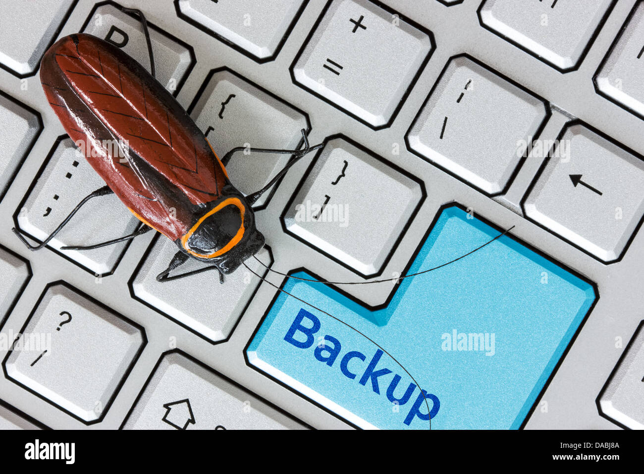 Backup button on computer keyboard hi-res stock photography and images ...