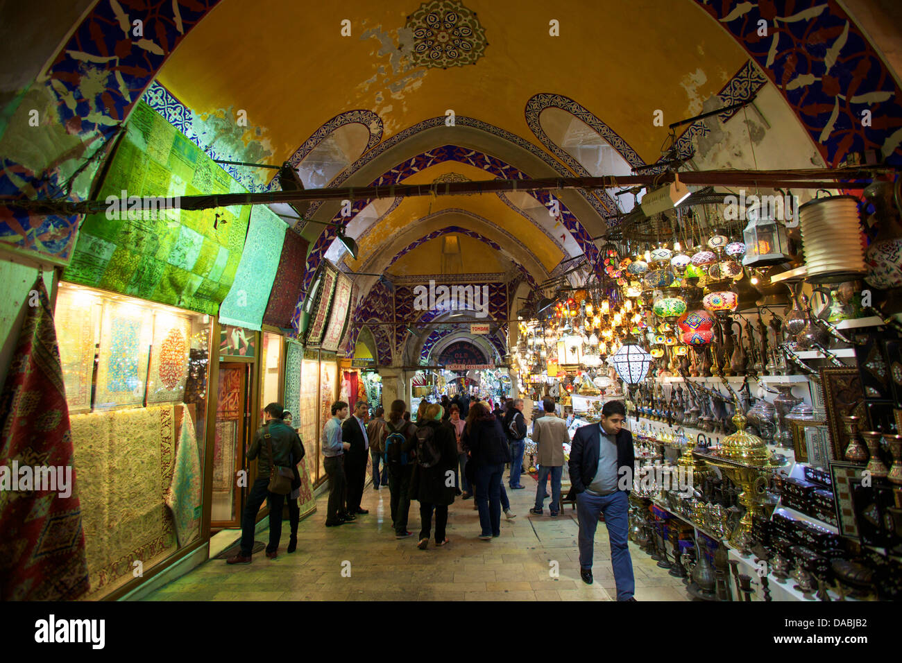 Grand Bazaar, Istanbul, Turkey, Europe Stock Photo - Alamy