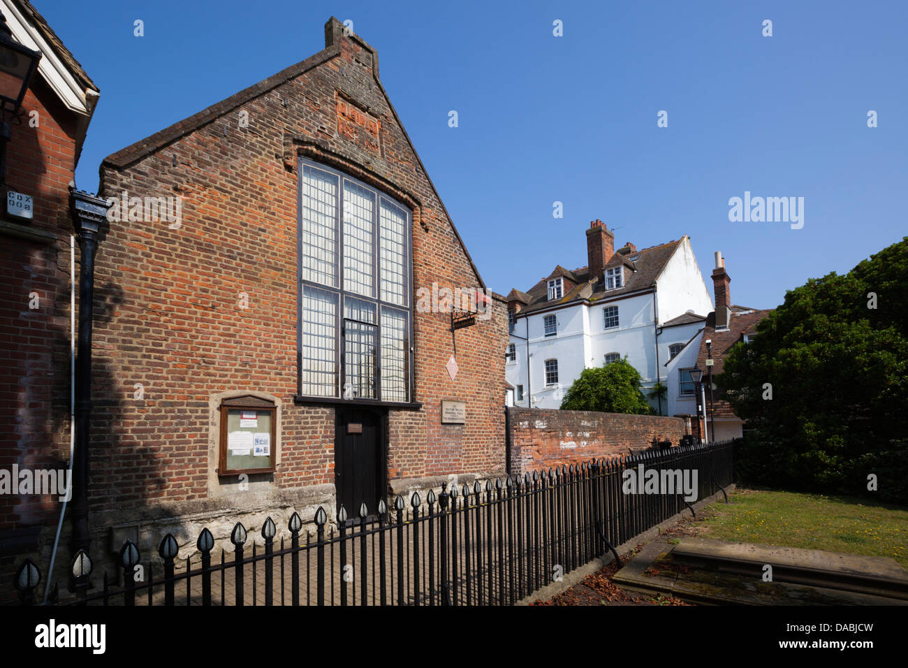 Ashford Borough Museum along Church Yard Stock Photo - Alamy