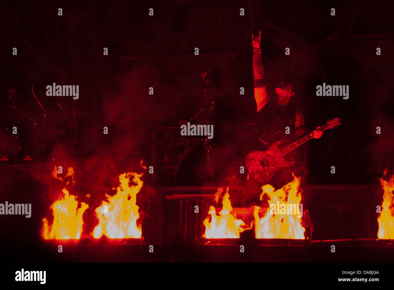 Rammstein live concert hi-res stock photography and images - Alamy