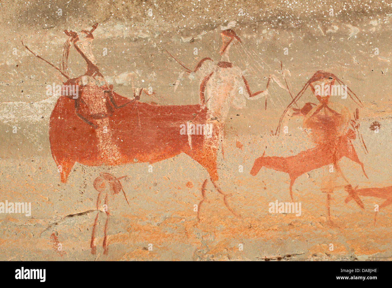 San rock painting hi-res stock photography and images - Alamy