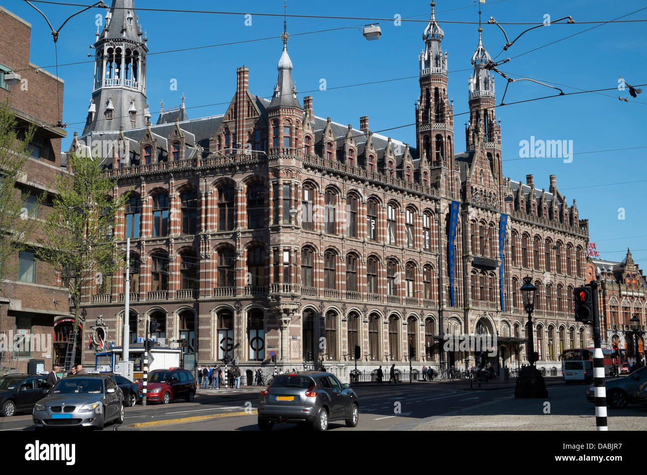 Magna Plaza, a former post office building built in the 19th century ...