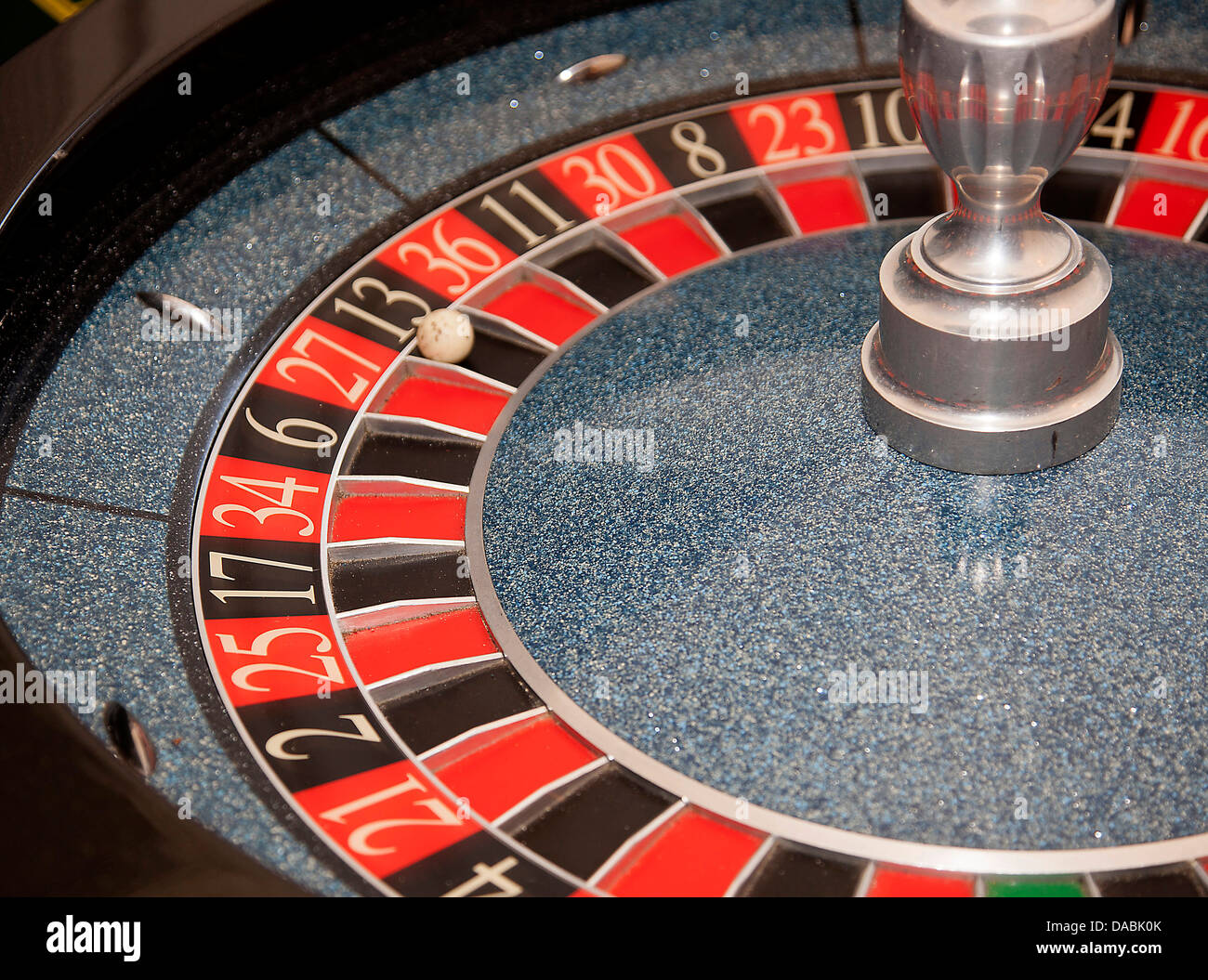 Roulette table wheel Stock Photo - Alamy