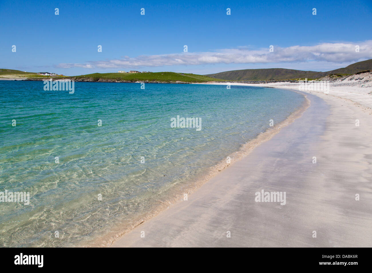 Banna Minn Beach; West Burra; Shetland; UK Stock Photo - Alamy