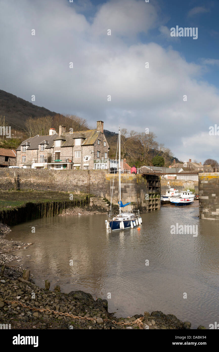 Porlock Weir; Somerset; UK Stock Photo - Alamy