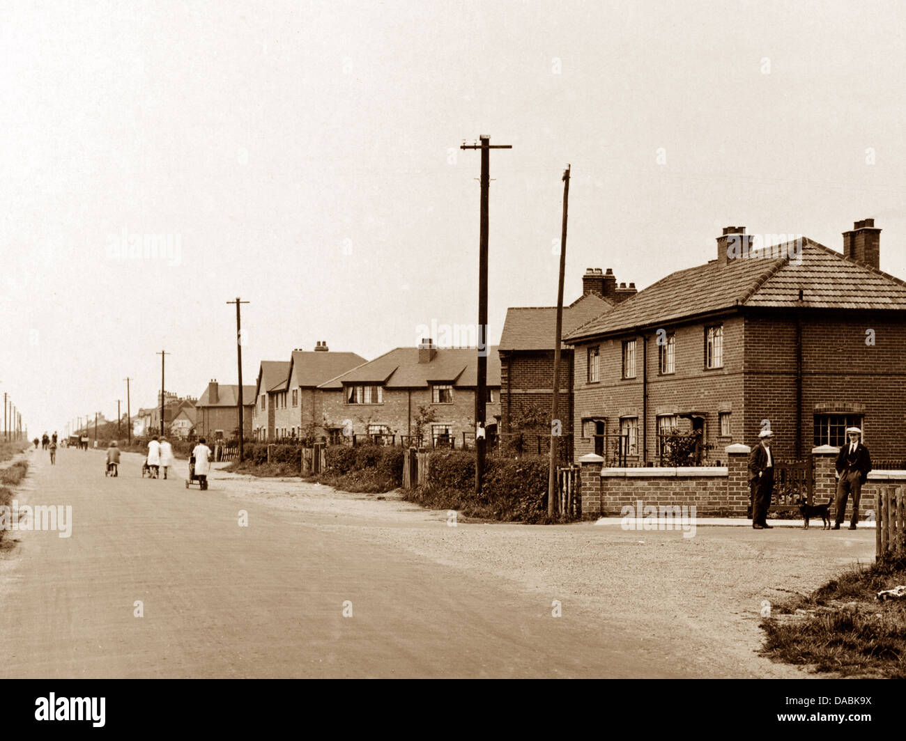 Bircoates Scrooby Road probably 1920s Stock Photo - Alamy