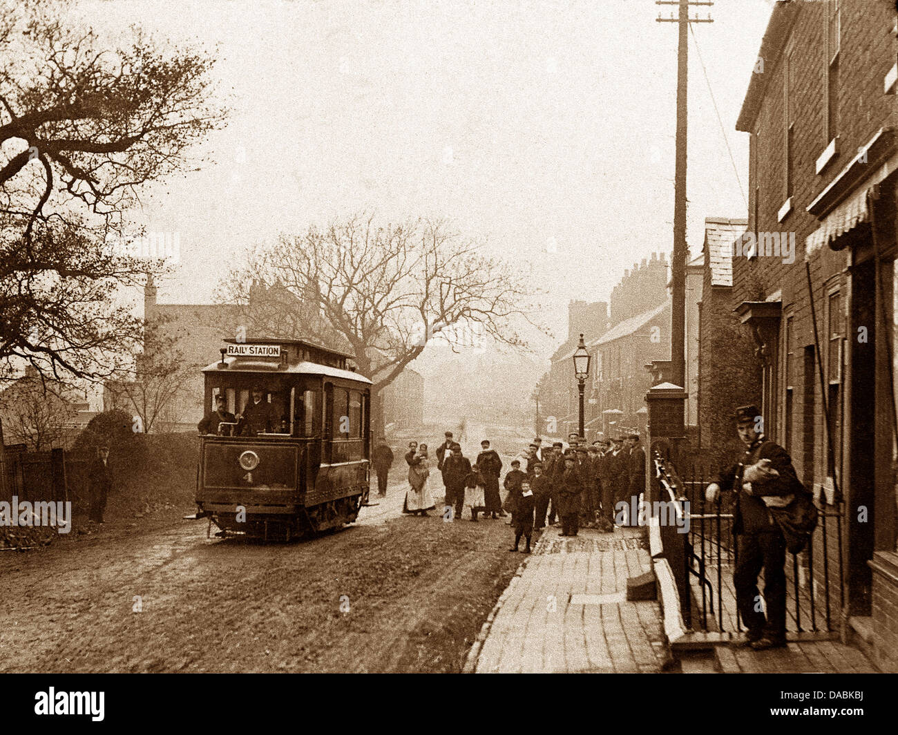 Wednesfield early 1900s Stock Photo - Alamy