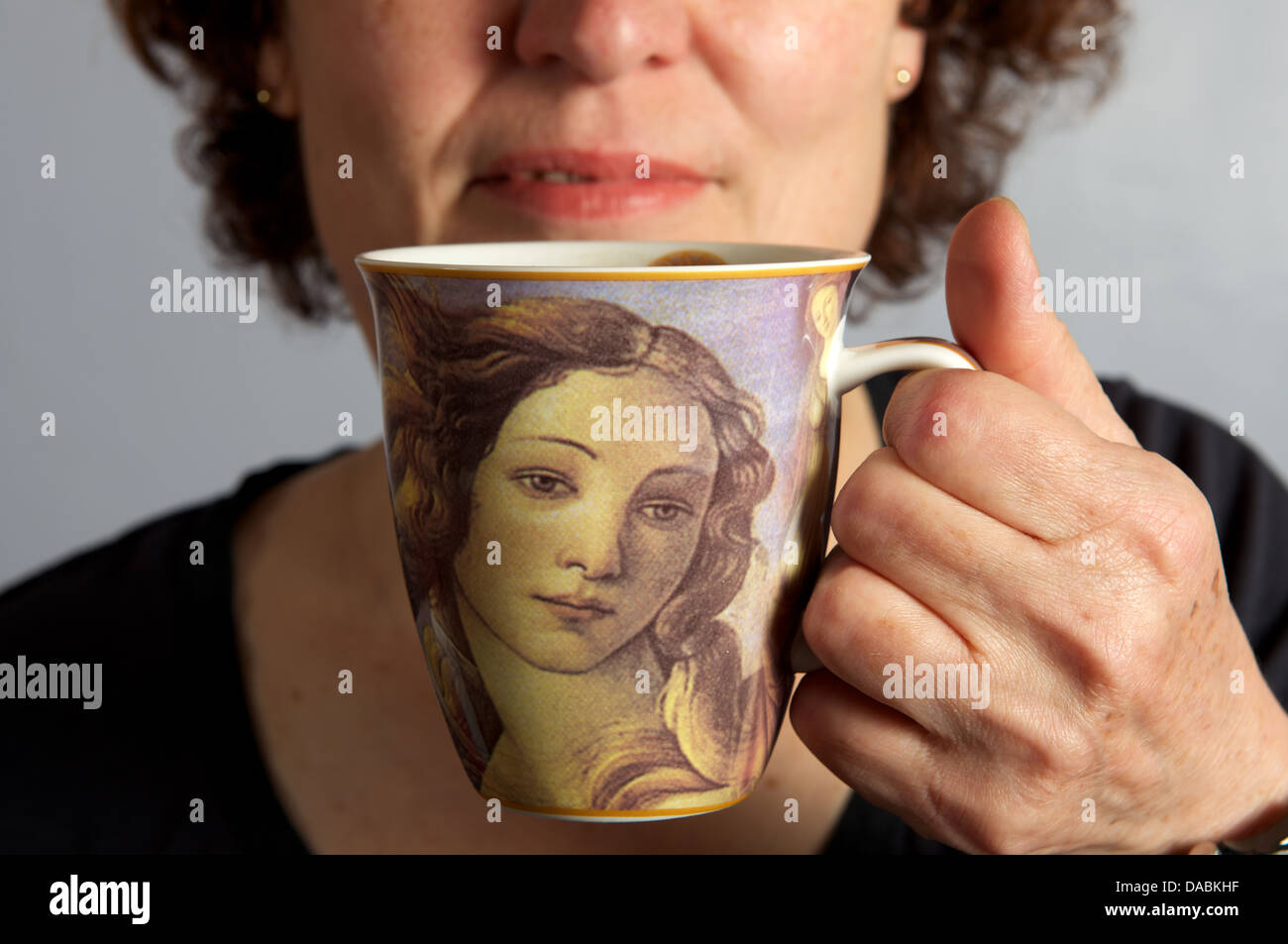 Tea Logic (German) mug Stock Photo - Alamy