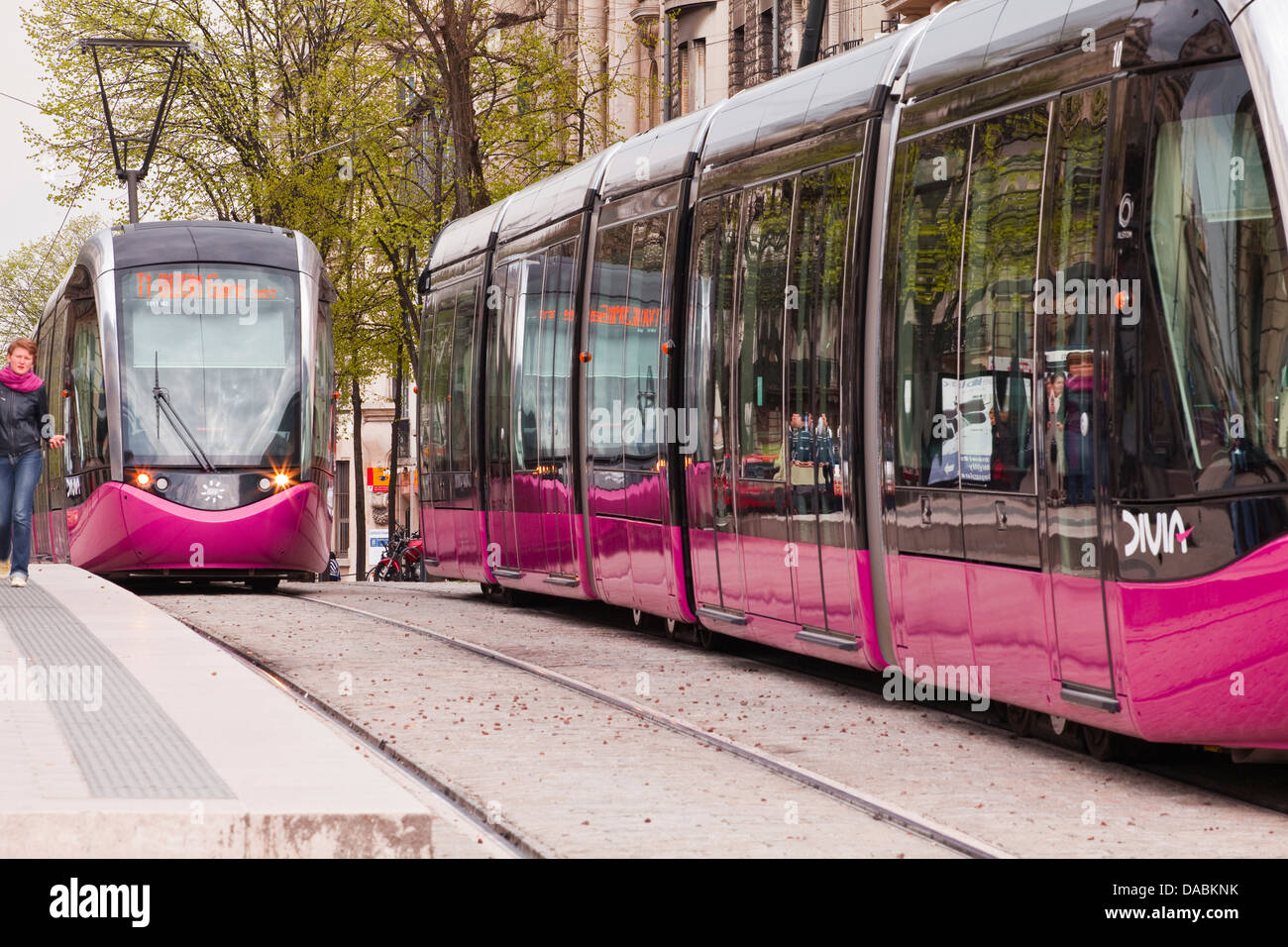 Tram system hi-res stock photography and images - Alamy