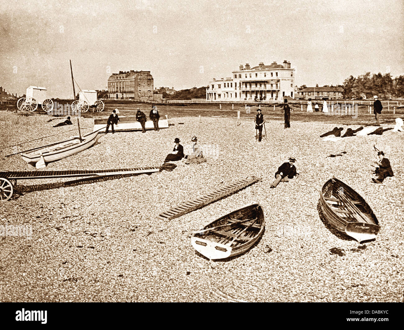Victorian beach hut vintage hi-res stock photography and images - Alamy
