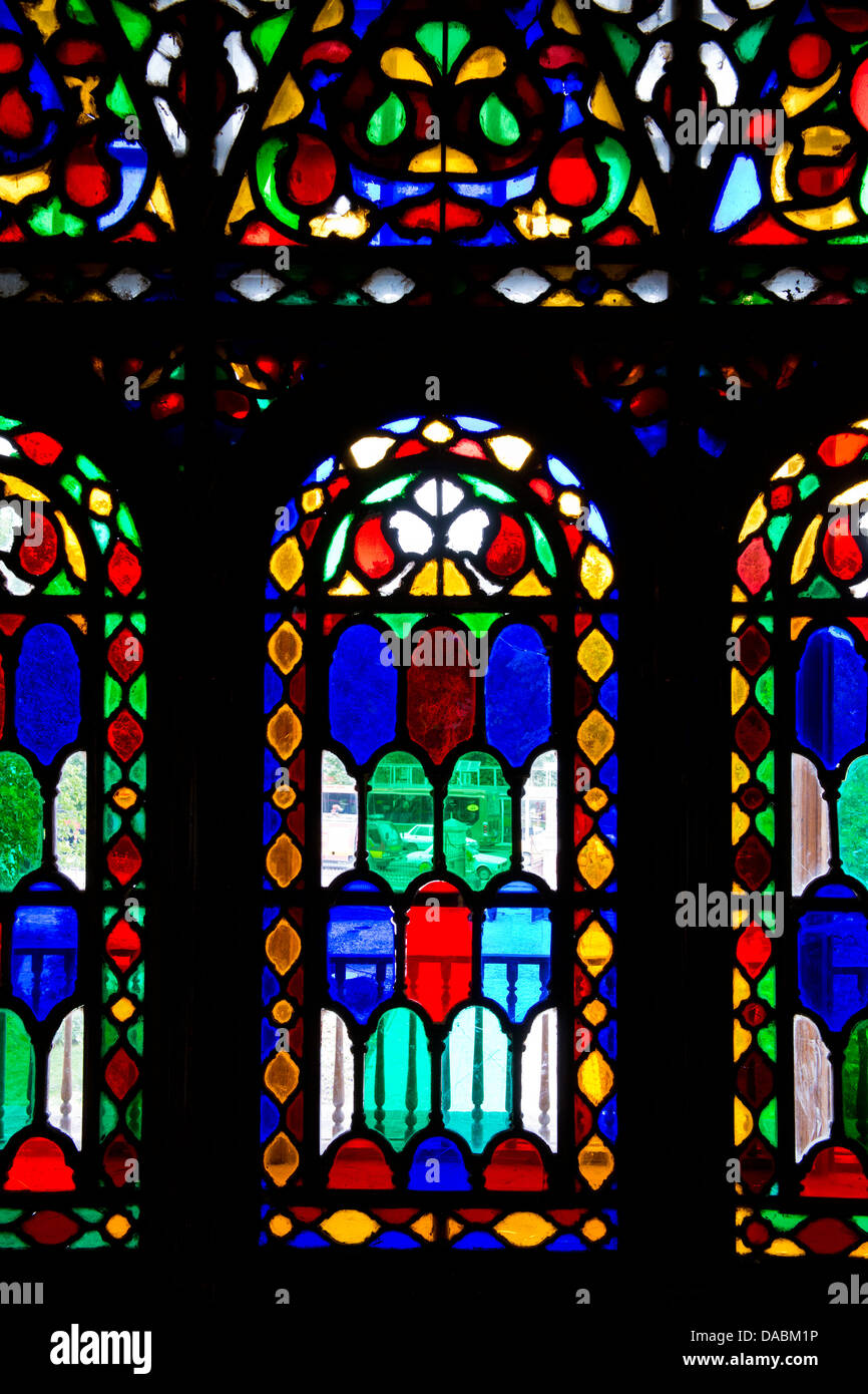 Asia, Iran, Qazvin, Chehel Setoon palace Stock Photo - Alamy